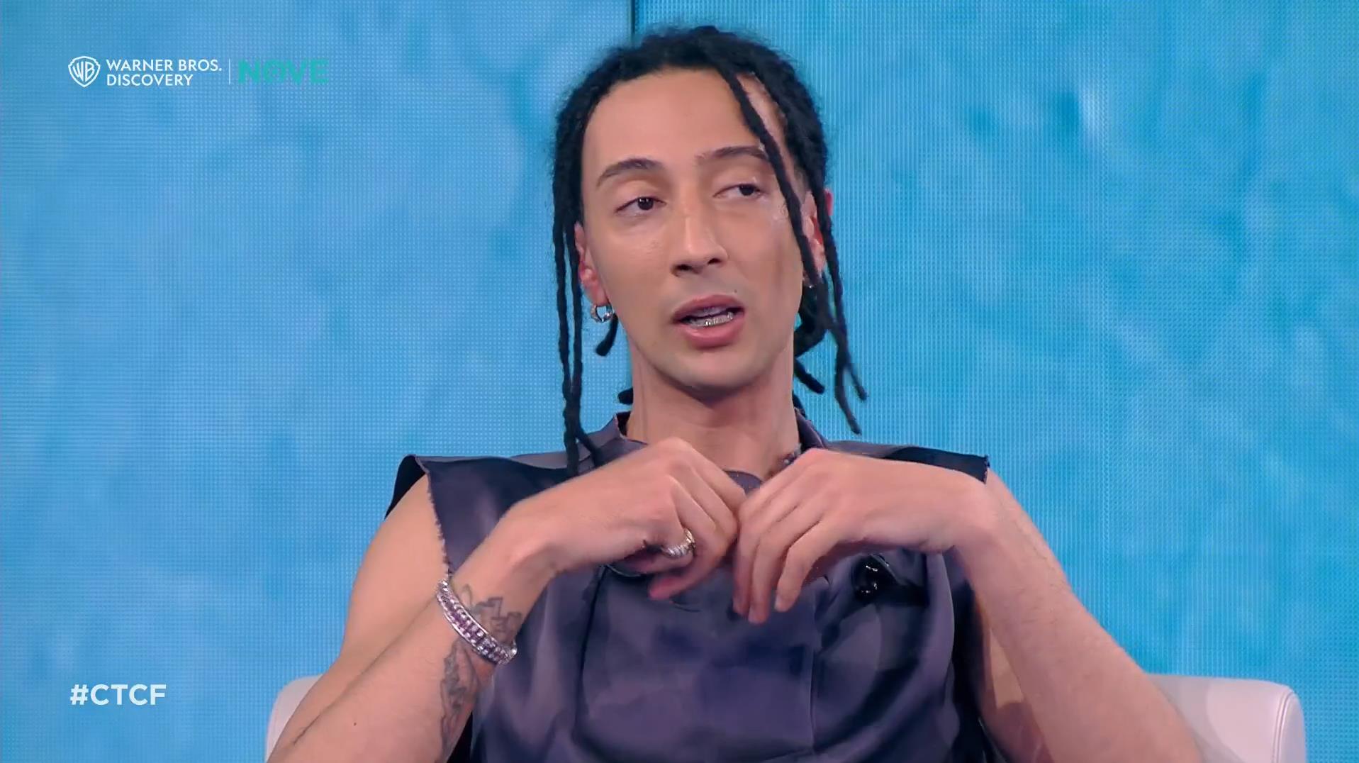 Ghali a ‘Che Tempo Che Fa’: «Qualsiasi cosa è da condividere»